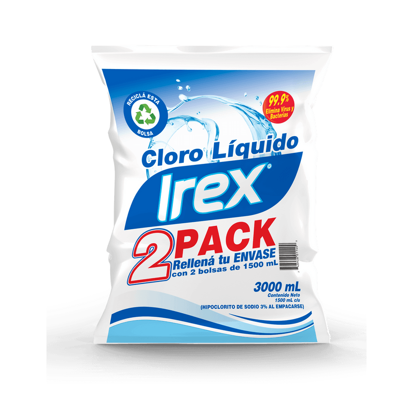 Cloro Irex: la limpieza y seguridad que su familia necesita